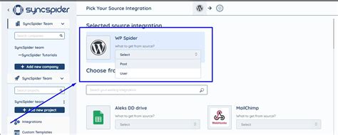 How To Create A Task Syncspider