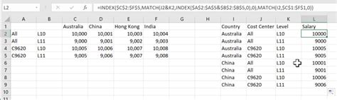 Excel Formula Vlookup If Match Combination With An Array Stack Overflow