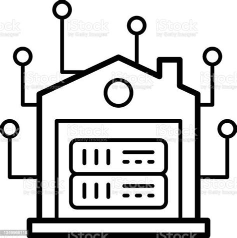 Data Extracted From Iot Devices Concept Mapping Interconnectivity Vector Icon Design Big Data