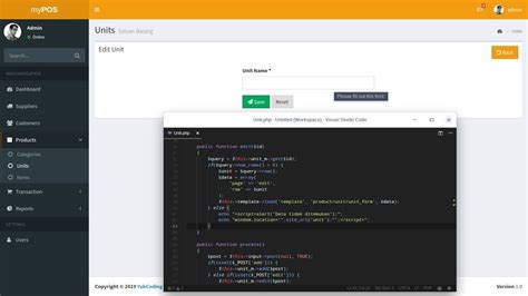 Hanya 2 Menit Crud Data Unit Dengan Codeigniter [18] Youtube