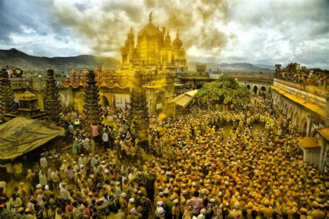 Bhandara The Golden Festival Of Jejuri By Arun Saha
