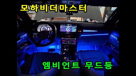 모하비더마스터 순정형 비노출 엠비언트 Youtube