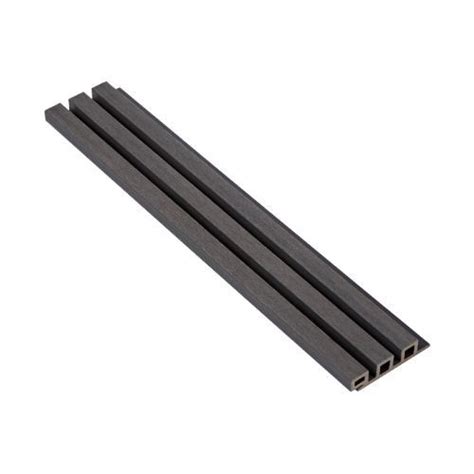 Composite Slatted Cladding 120mm X 25mtr Argent