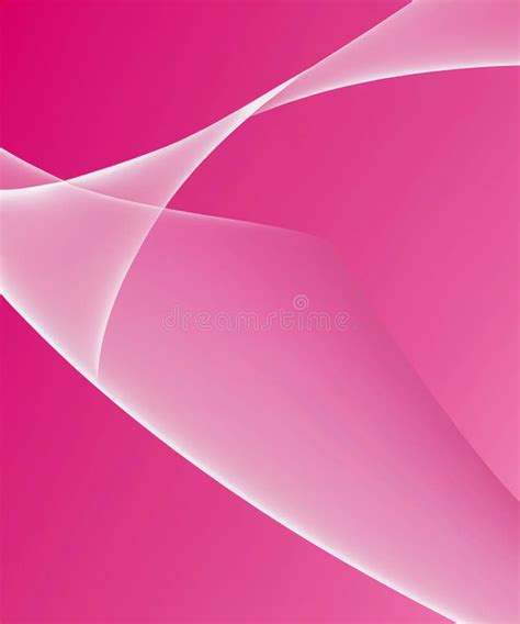 Abstract Smooth Pink Wave Mesh Gradient Background Design Stock Illustration Illustration Of
