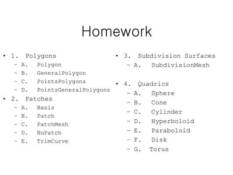 PPT RenderMan Shading Language Concepts PowerPoint Presentation ID