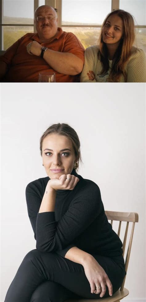 ანასტასია ბენდუქიძე მამასთან კახა ბენდუქიძესთან ერთად და მარტო კოლაჟი