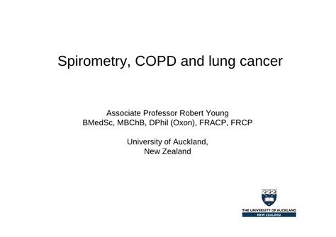 Pdf Spirometry Copd And Lung Cancerspirometry Copd And Lung Cancer