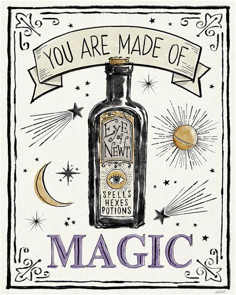 Mystic Moon Iii Mixed Media By Anne Tavoletti Fine Art America