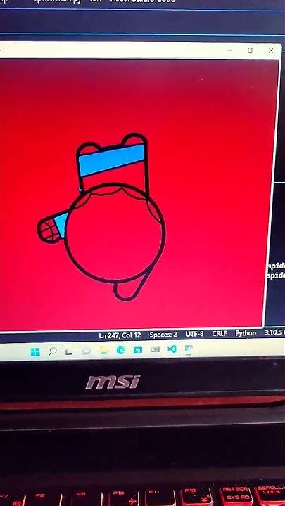 Spiderman Logo Using Turtle And Python Programming Shorts Turtle Python Programming Tech