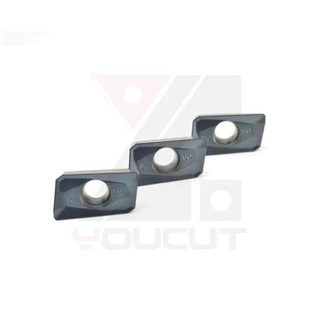 Milling Insert Pvd Coating Carbide Cnc Cutting Tool Apmt1604 Apmt Milling Inserts For Bap400r