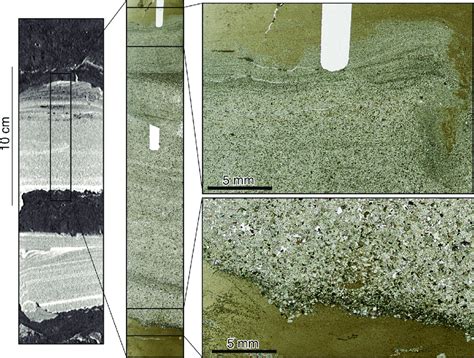 Example Of A Thin Section Collected On A River Generated Turbidite In Download Scientific