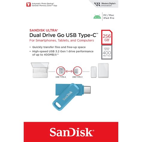 SANDISK flashdrive UltraDual DriveGo 32GB 64GB 128GB 256GB 400MB TypeC USB3 2 แฟลชไดรฟ