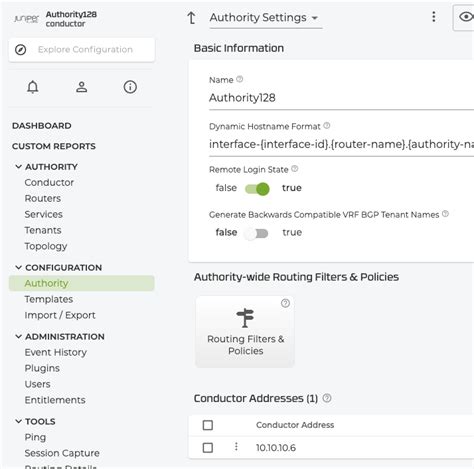 Onboarding Ssr Conductor Managed Ssr1500 Onto Mist Juniper Networks