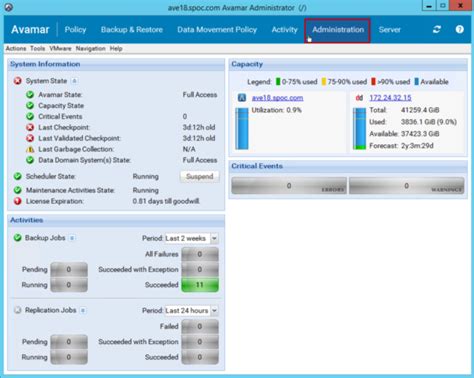 Configuring Dellemc Avamar Virtual Edition Ave And Data Domain Virtual Edition Ddve For Vmware