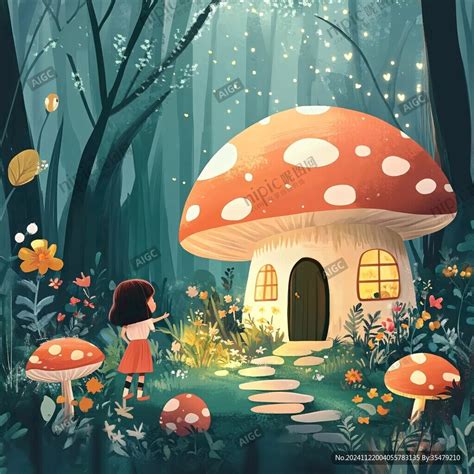 Ai创作图采蘑菇插画 采蘑菇的小姑娘插画 蘑菇屋手绘 手绘儿插森林 手绘蘑菇屋 森林里的小女孩插画 童话蘑菇房 采蘑菇的小姑娘 手绘采蘑菇 童话蘑菇屋 采蘑菇采蕨春天春节 森林帐篷女孩插画 采