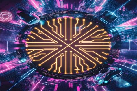 Designs That Evoke A Sense Of Technology And Futurism Include Elements Like Circuit Patterns