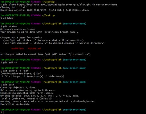 Error Push Local Repo To Remote Repo Issue Larshp AbapGitServer GitHub