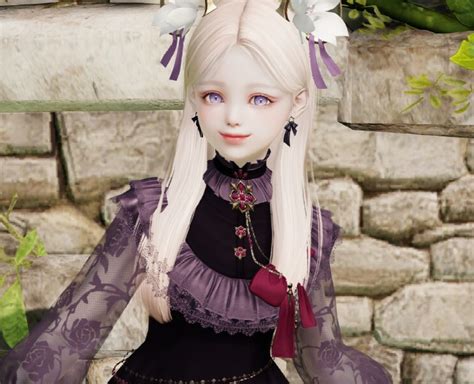 염색으로 개성을 살린 자신만의 고스룩 고딕 아바타 염색 정보