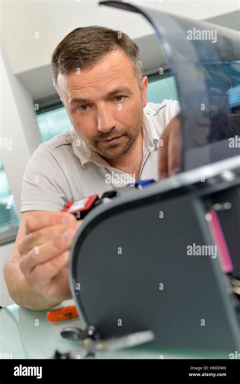 Time To Replace The Ink Stock Photo Alamy