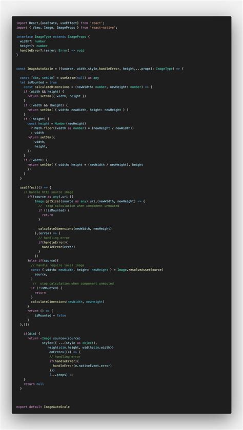 React Native Auto Scale Image Some Time When We Create React Native