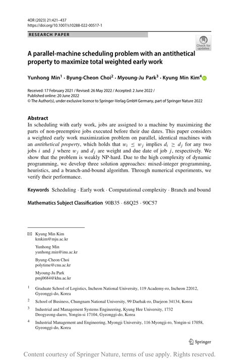 A Parallel Machine Scheduling Problem With An Antithetical Property To Maximize Total Weighted