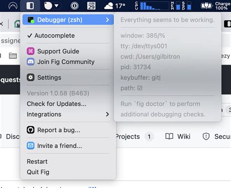 Imported Dotfiles Blocks Not Working · Issue 1572 · Withfigfig · Github