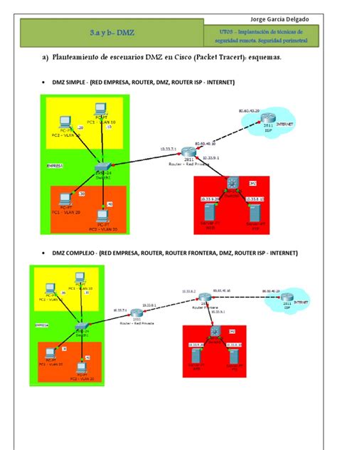 Dmz Con Packet Tracer Pdf