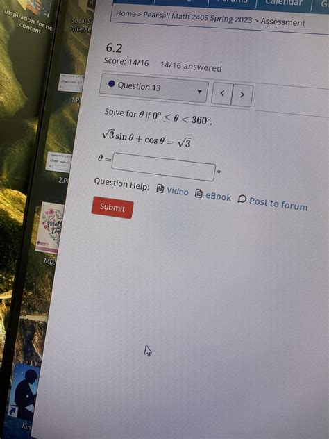 Help Please Rtrigonometry