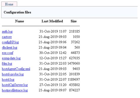To Check Esxi Logs Through Web Client