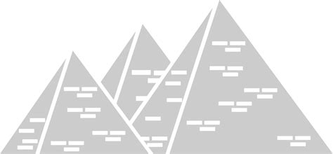 Egyptian Pyramids 36659281 Vector Art At Vecteezy