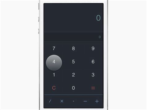 Calculator Ui Freebie Download Sketch Resource Sketch Repo