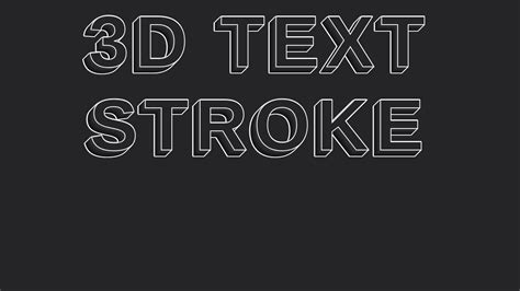 40 Css 3d Text Effect