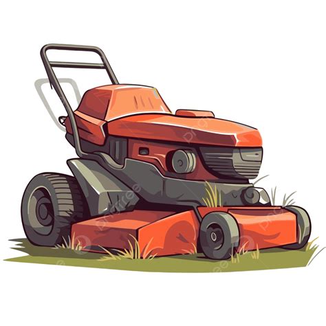 Easy Cartoon Lawn Mower