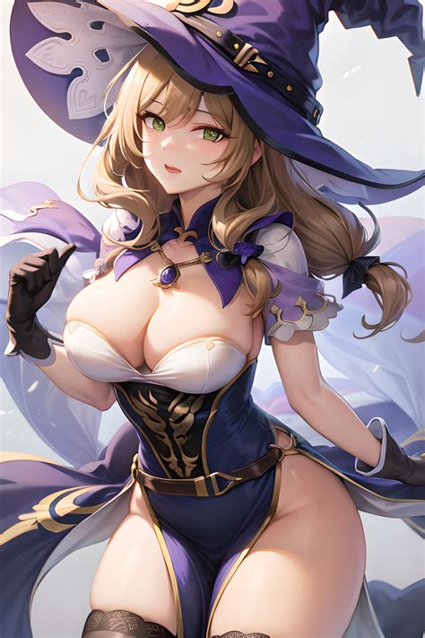 Genshin Impact Lisa By Eon Huiyin On Deviantart