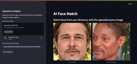 Behzad Hassan On Linkedin Computervision Machinelearning Facematching Streamlit Ai Facenet