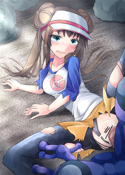 Konpotsu Rosa Pokemon Seismitoad Nintendo Pokemon Pokemon Bw2 Highres 10s 1girl Blue