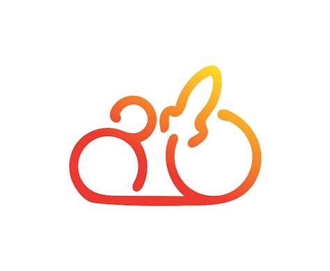 Premium Vector Cloud Space Logo Cloud Computing Icon