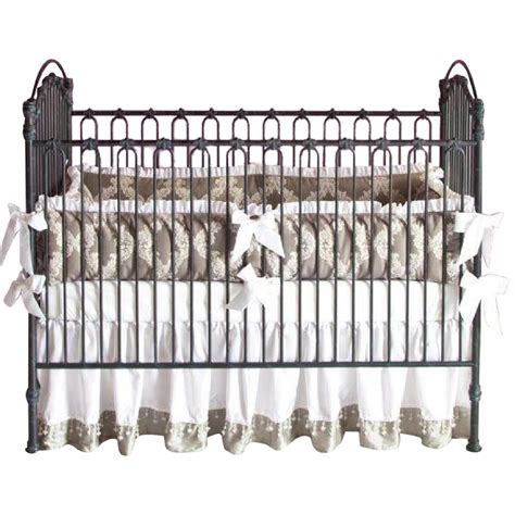 Bratt Decor Venetian Pewter Crib Aptdeco