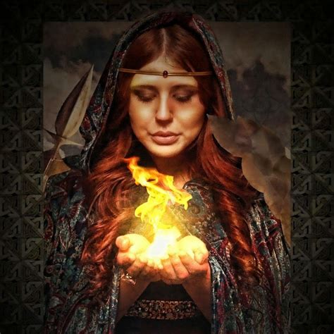 Brigit Brigid Or Brighid Is The Daughter Of The Dagda And One Of The Tuatha Dé Danann She Was