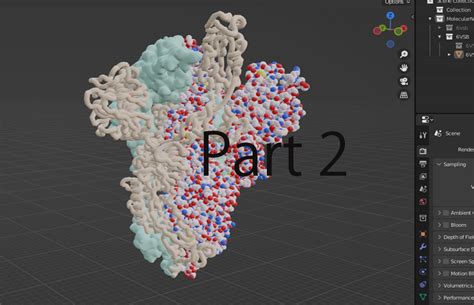 【blender】molecular Nodesで分子データを扱う方法（中編） Styly