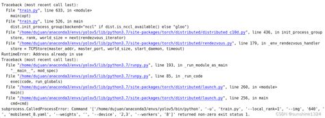 Runtime Erroraddress Already In Useruntimeerror Address Already In