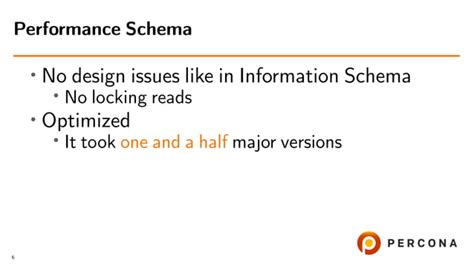 Mysql Performance Schema In 20 Minutes Pdf Databases Computer