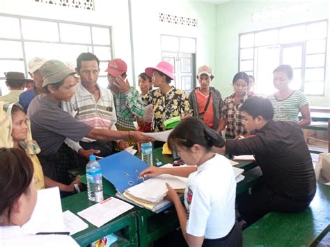 လယ်ဝေးမြို့နယ်ရှိ ရပ်ကွက် ကျေးရွာများမှ ပြည်သူ ၄၉၃ဦးအား ဇီဝဆိုင်ရာအချက်အလက်များ ကောက်ယူပြီးစီး