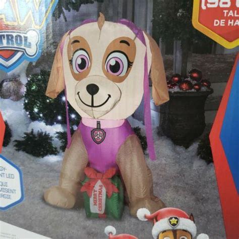 Skye From Paw Patrol Christmas 32 Feet Tall Inflatable Gemmy New In Box 4561323840