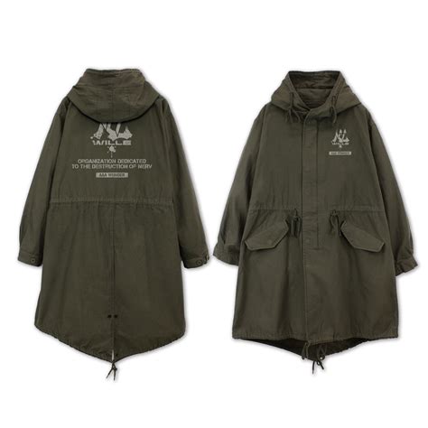 Evangelion Wille And Aaa Wunder M 51 Jacket Moss Xl