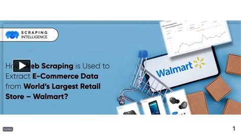 PPT How Web Scraping Is Used To Extract E Commerce Data From Worlds Largest Retail Store