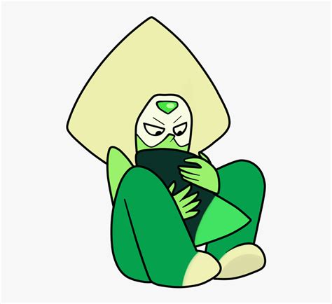 Steven Universe Peridot Sitting HD Png Download Kindpng
