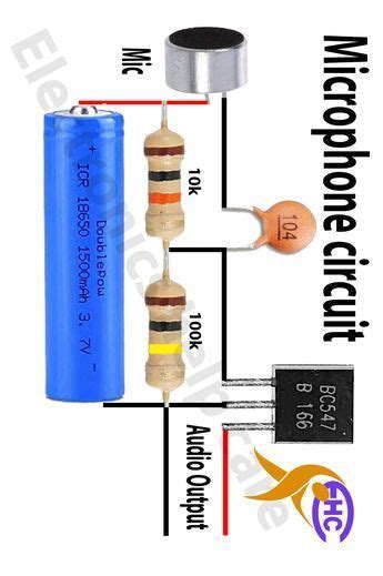 Best 13 How To Make Mic Pre Amplifier Circuit Using Bc547 Very Sensetive Microphone