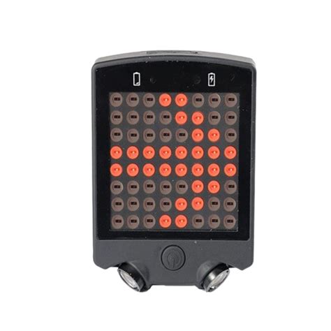 Led Bicycle Turn Signal Wireless Remote Control Rechargeable