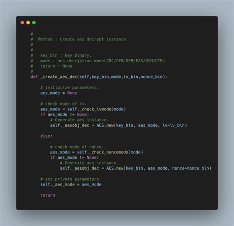 Aes Class Short Code